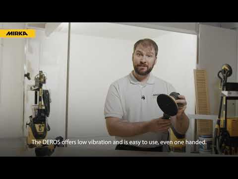 Why choose a Mirka® DEROS sander? Features and benefits