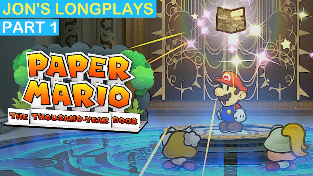 Paper Mario: The Thousand-Year Door Remake | Part 1 | Jon's Longplays ...