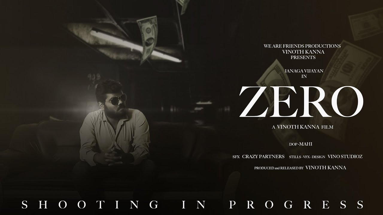 Zero | First Look Motion Poster | Vinoth Kanna - YouTube