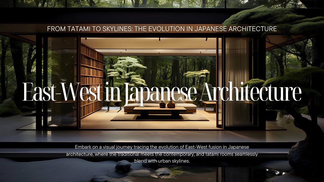 From Tatami to Skylines: The Evolution of East-West Fusion in Japanese Architecture - YouTube