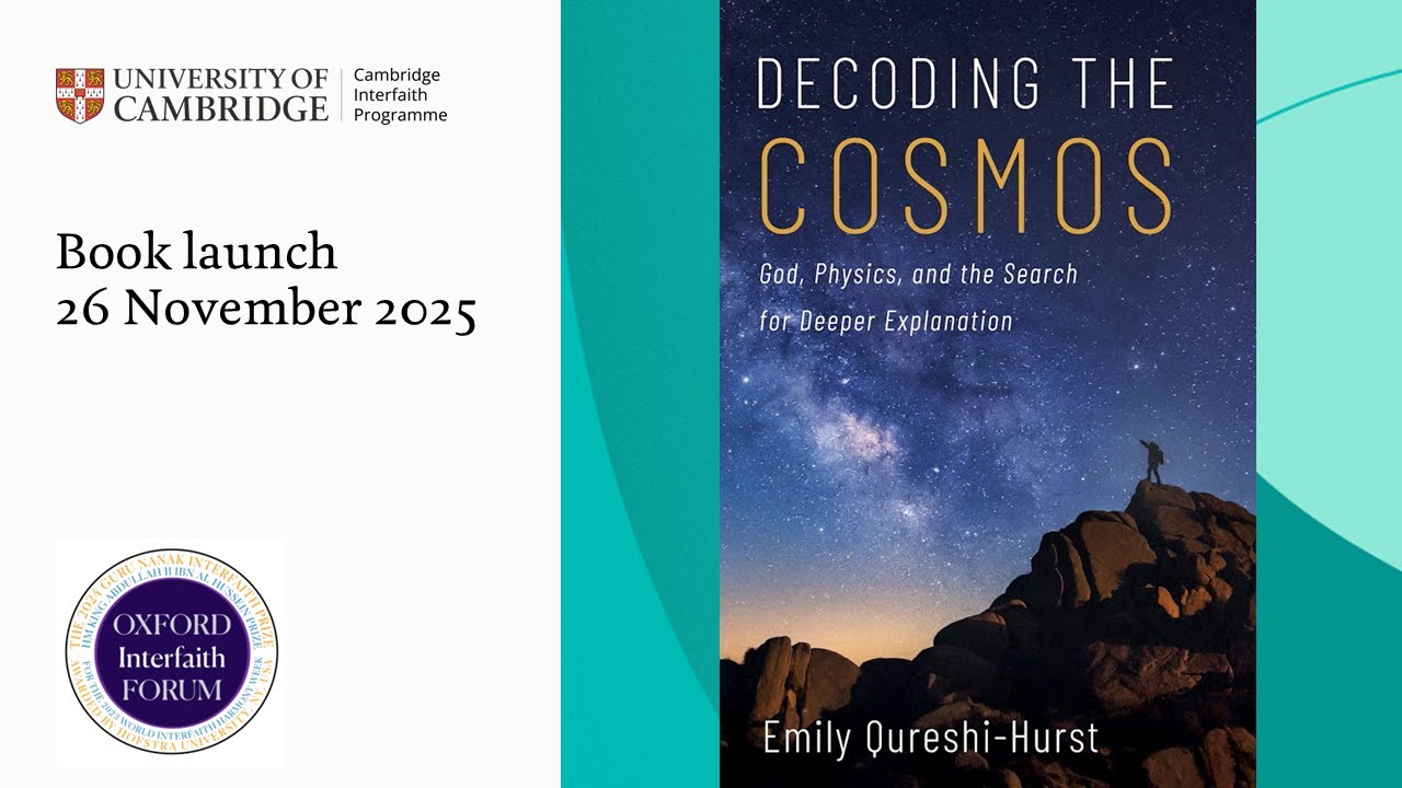 Book launch: Decoding the Cosmos—an accessible exploration of theology ...