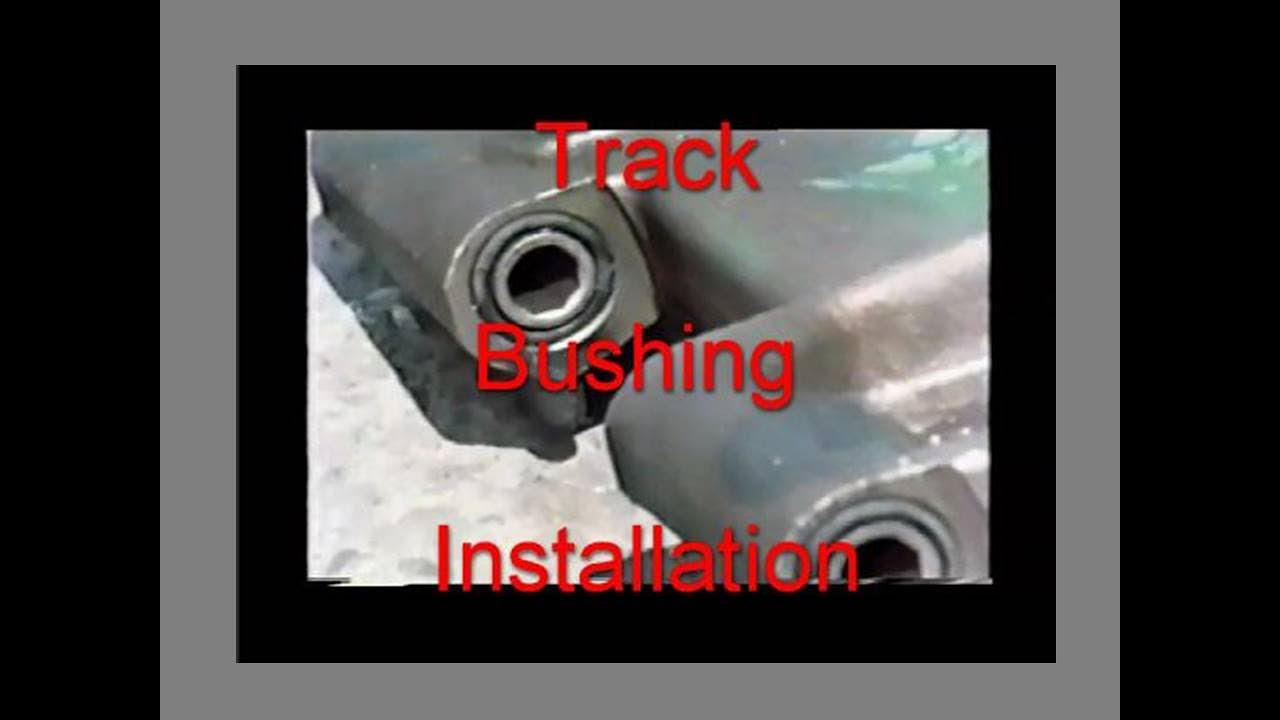 KMC Kootrac New Track bushing installation - YouTube