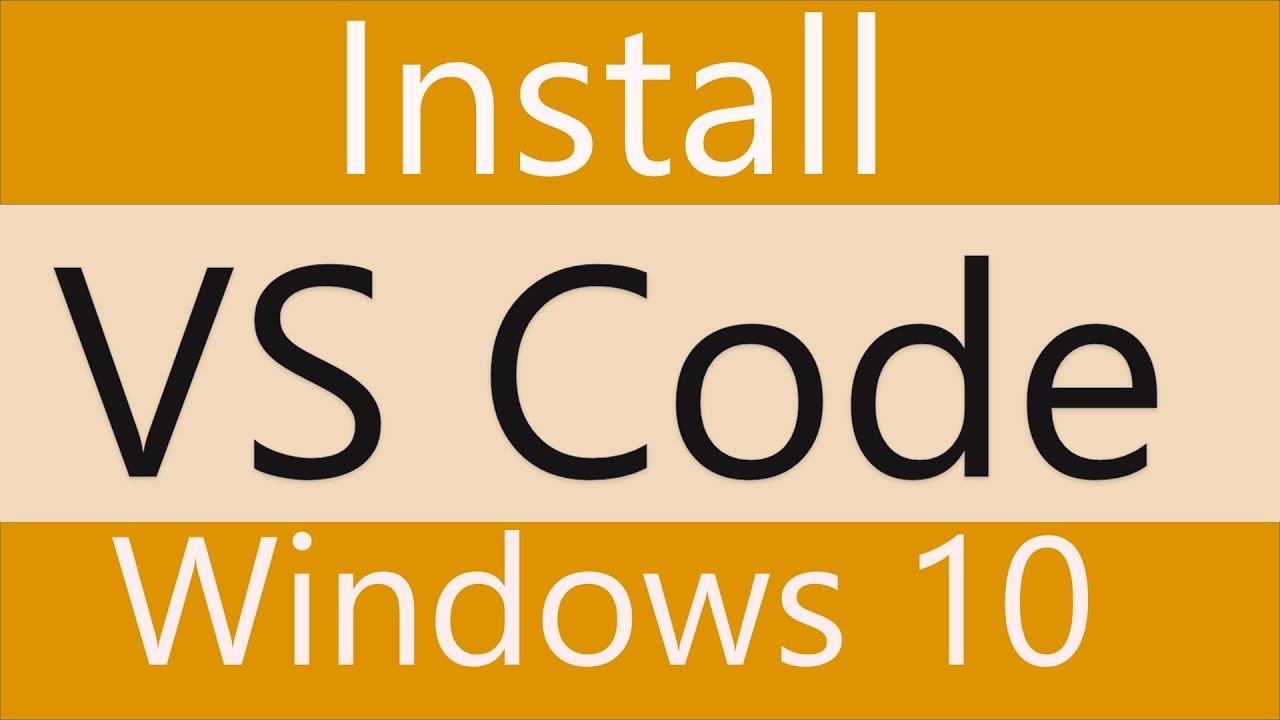 Install Visual Studio Code on Windows | VS Code - YouTube
