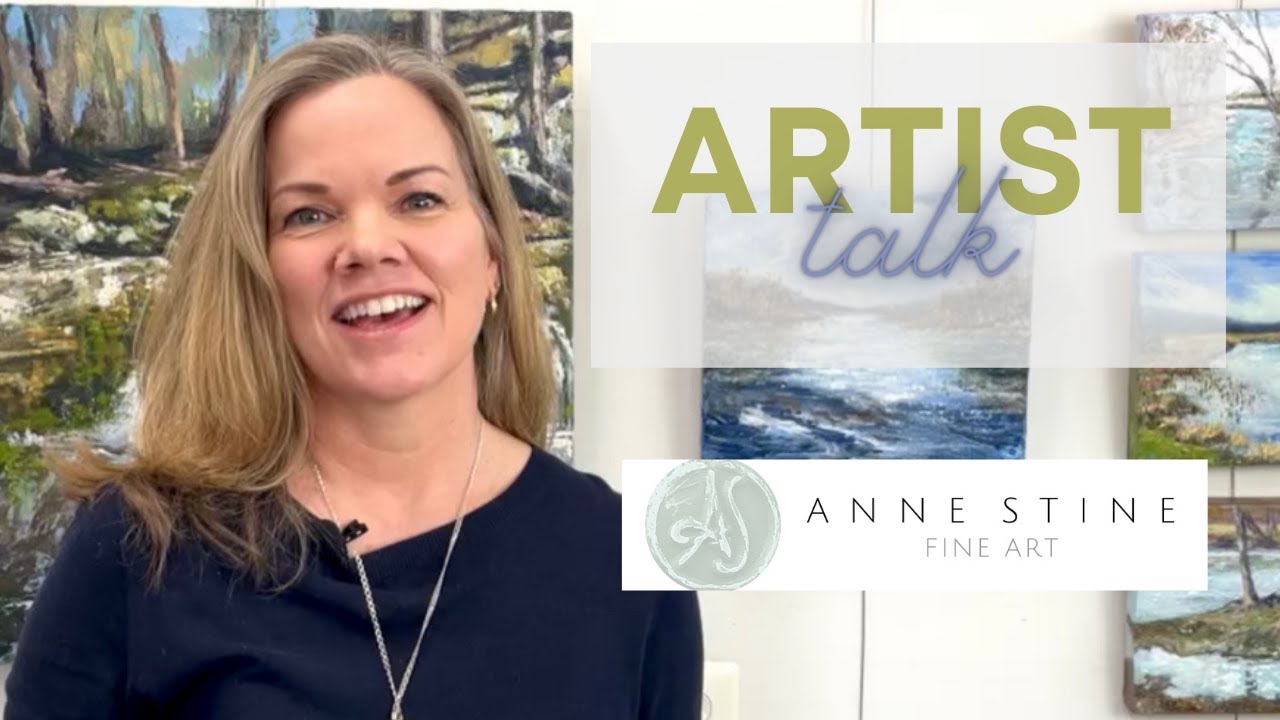 Feb/2021 Virtual Art Exhibit ARTIST TALK by Anne Stine - YouTube