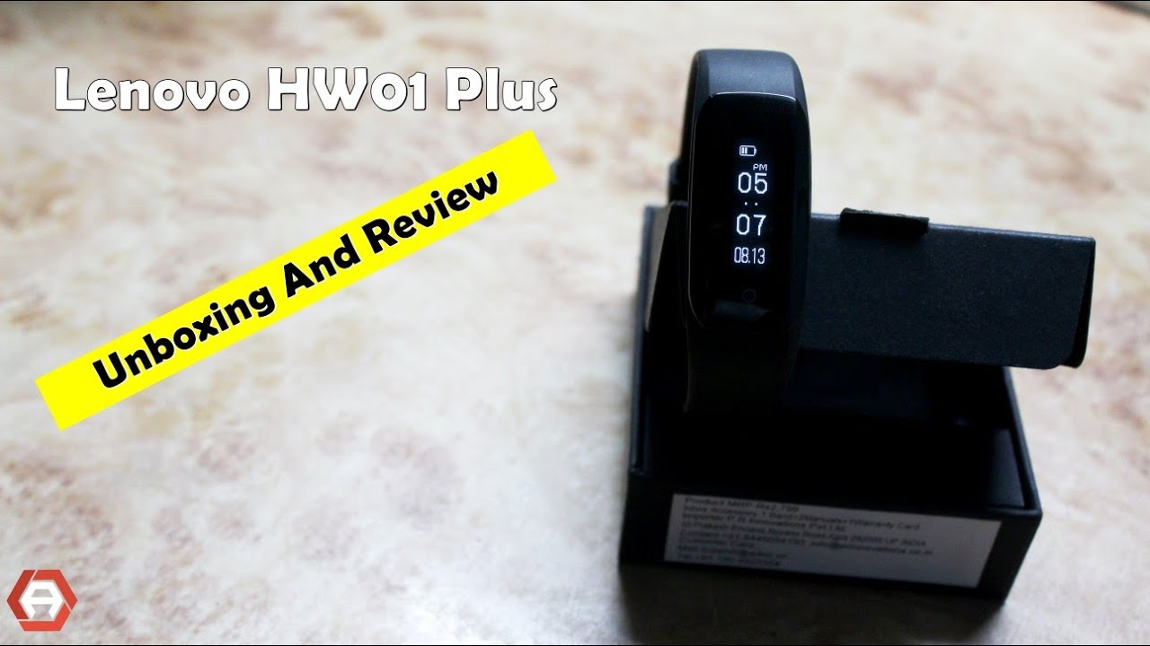 Lenovo HW01 Plus | Unboxing & Review | Is it the best SMART BAND under ...