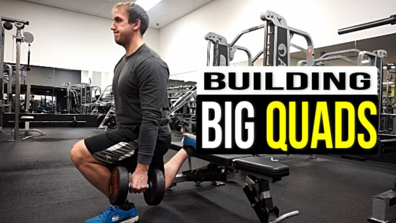 BEST 4 LEG EXERCISES FOR BIGGER QUADS - YouTube