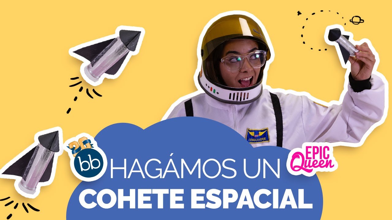 Tutorial para armar un COHETE ESPACIAL casero - YouTube