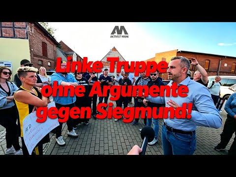 Linke Demo 😱 kontert Siegmund und VERLIERT!