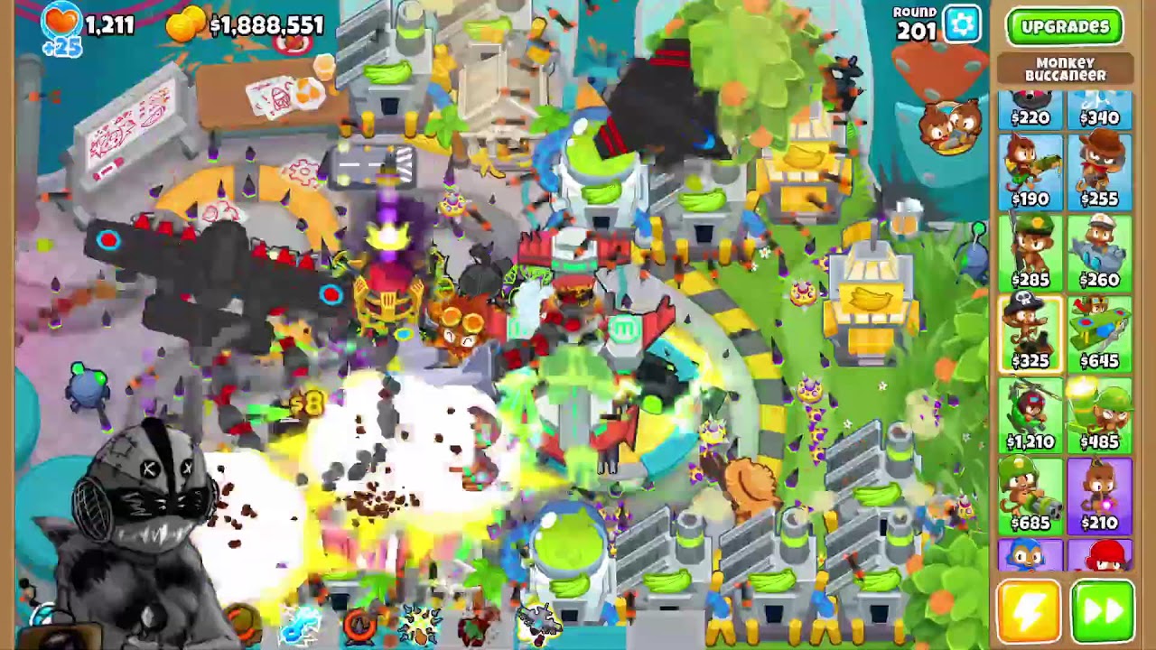 Playing Bloons Spike Factory Paragon - YouTube
