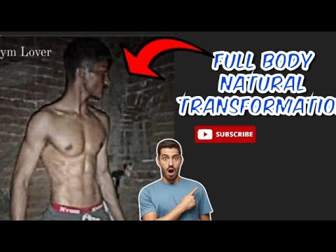 Full Body Natural Transformation😱 || Natural Athelete || 3 months, body ...