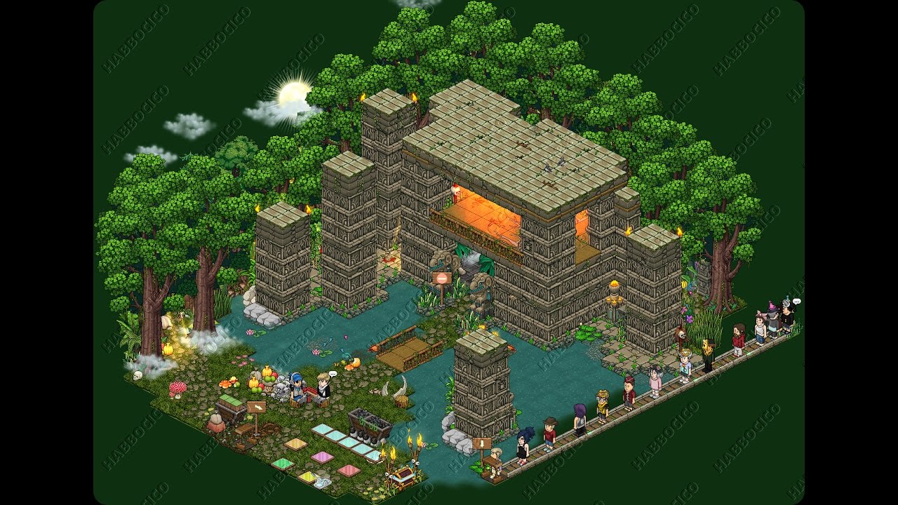 HABBOZ - ARTEFATO ANTIGO HABBO 2016 Emblemas Habbo PT/BR - YouTube