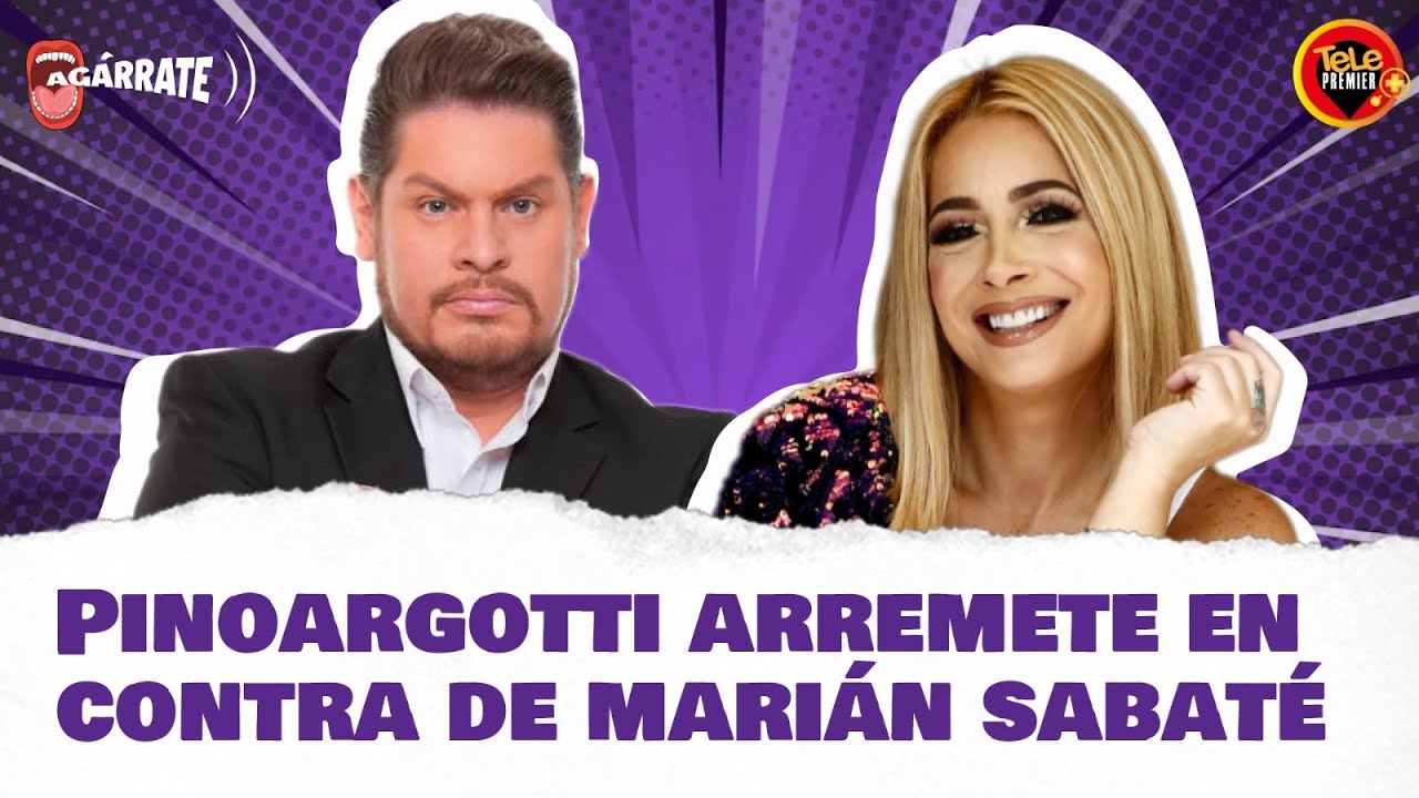 MARIAN SABATÉ Y FRANCISCO PINOARGOTTI ¡ENFRENTADOS!🔥 - YouTube