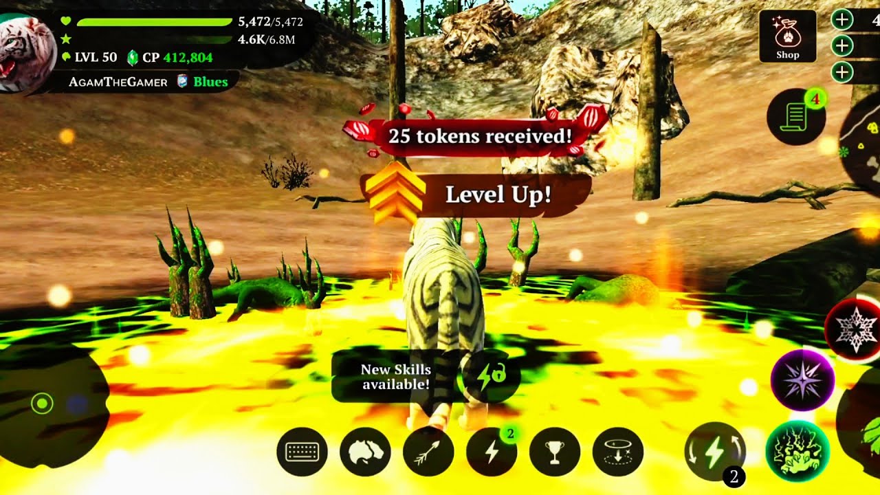 The Tiger - Magic Sands Coop And Level Up To 50 🏆 - YouTube