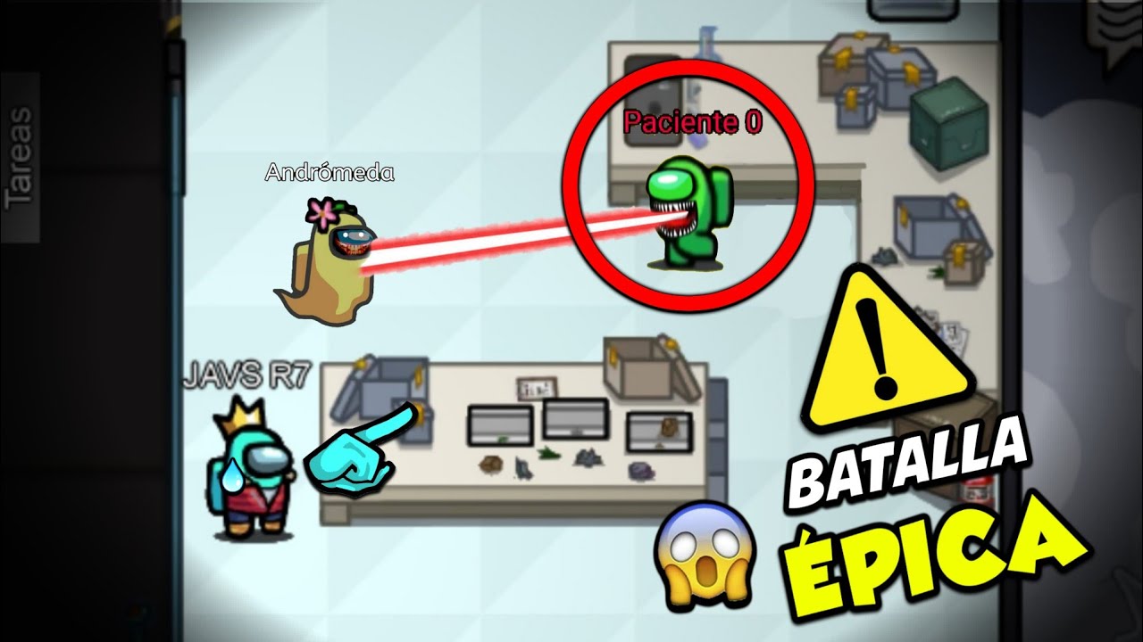 Andrómeda VS Paciente 0 😱 AMONG US - (episodio #2) - YouTube