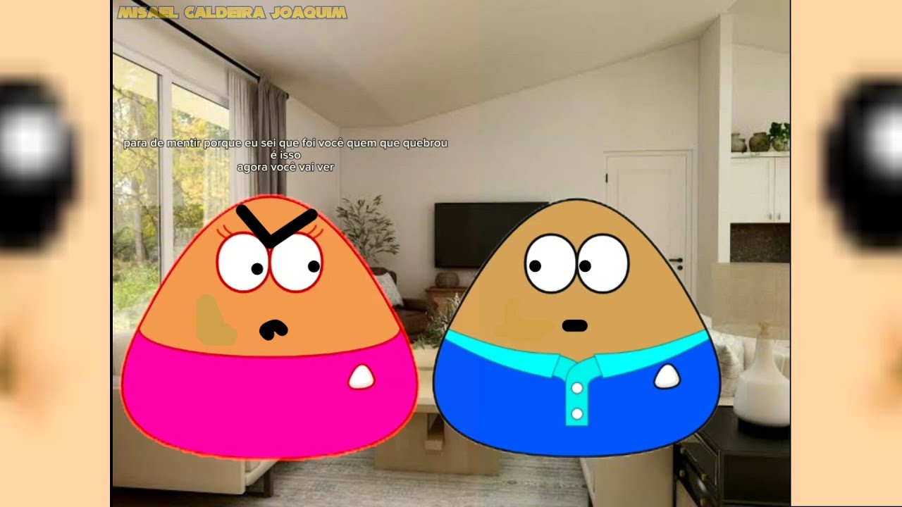 Pou Em:o Pou Quebrou o Celular da mãe do Pou e (Ficou de Castigo ...