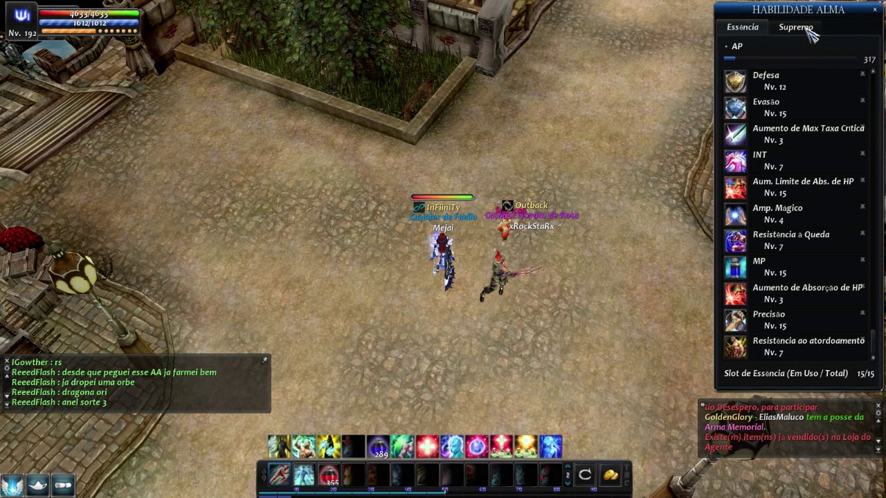 SET MA e EA STATUS CABAL NEXUS GUILD InFiiniTy - YouTube