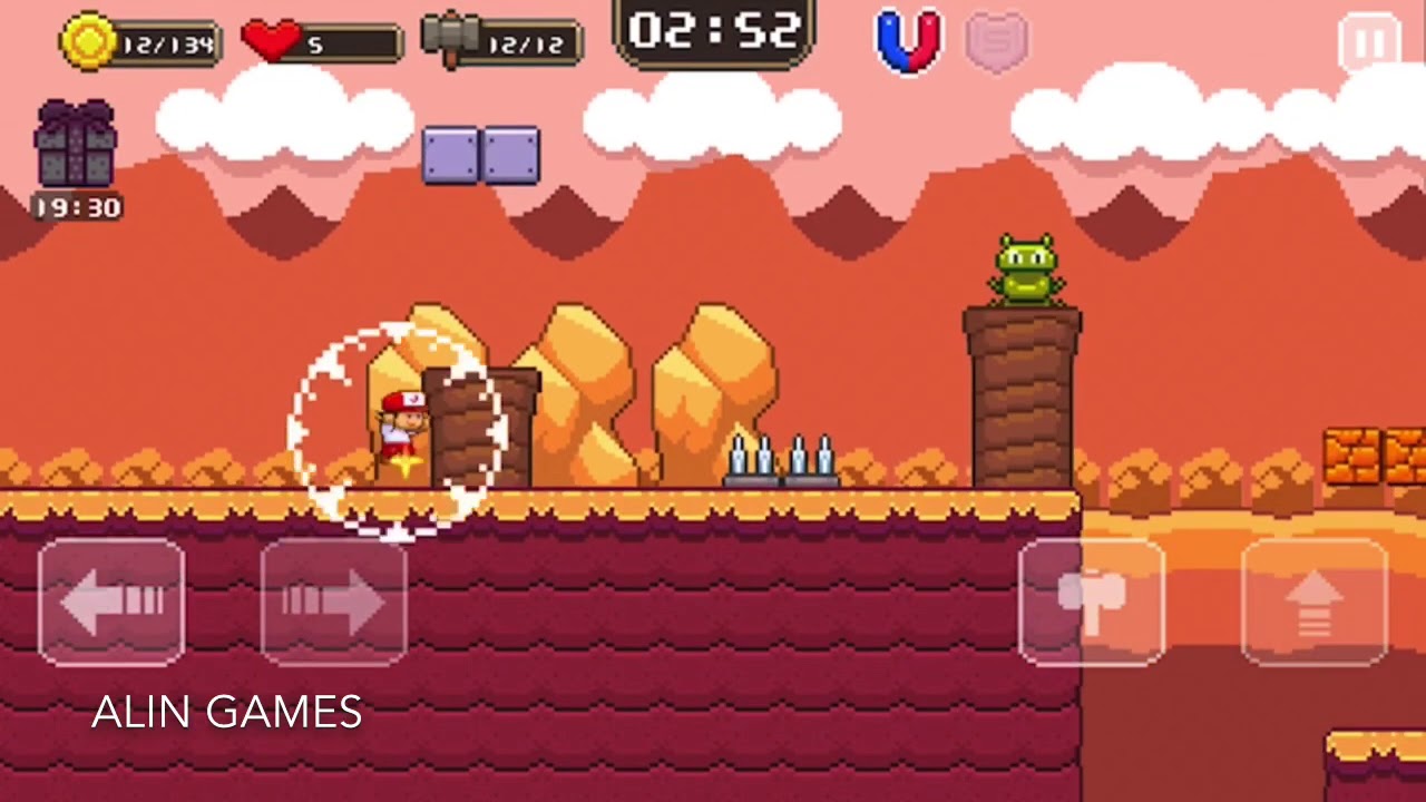 Alin - Super Jim Jump (2-11) All Gold - YouTube