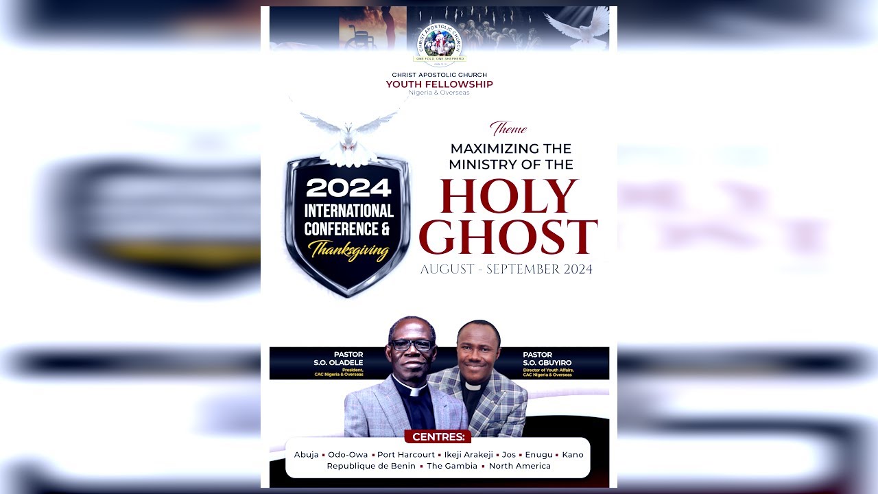 PROPHET AYO DANIEL MINISTERING @ 2024 CAC YOUTH INTERNATIONAL ...
