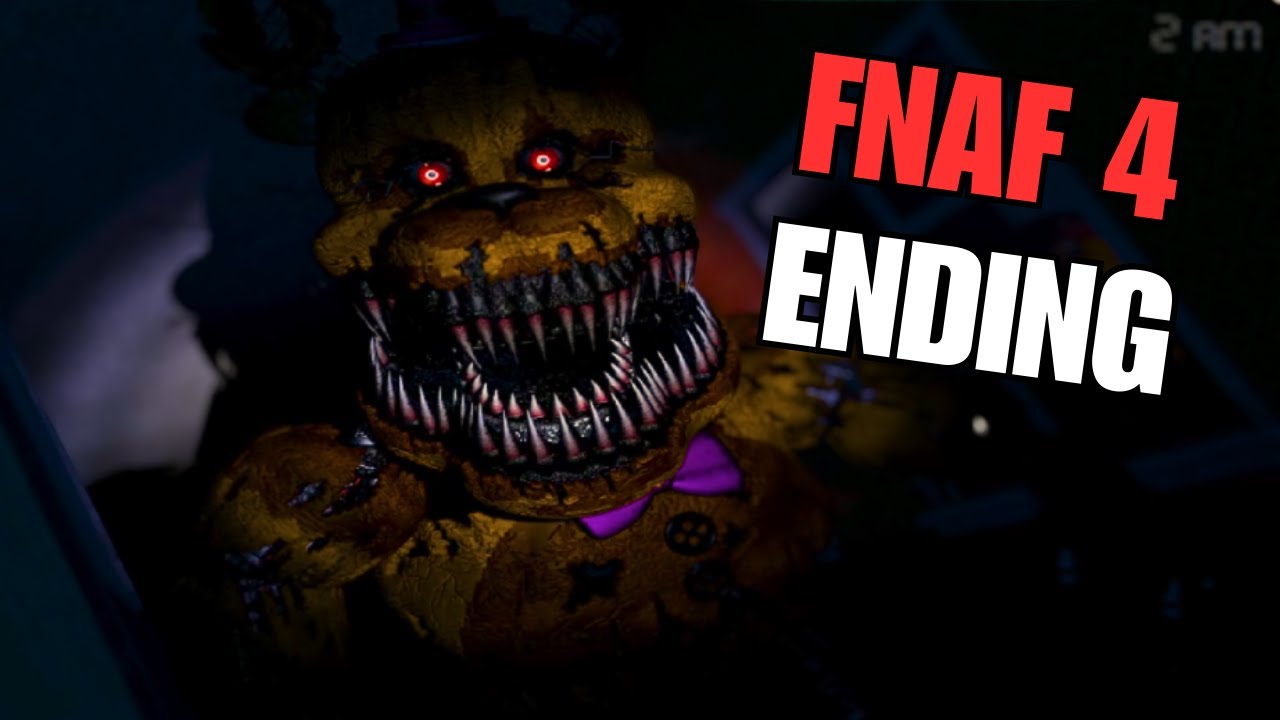 THE FINAL NIGHTMARE | FNAF 4 (Part 3 ENDING) - YouTube