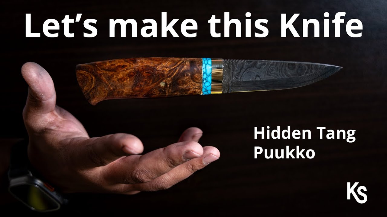 How to make a Hidden Tang Puukko Knife - YouTube