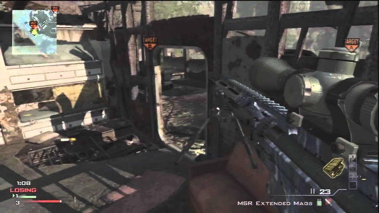 mw3 wallbang hitmarker - YouTube