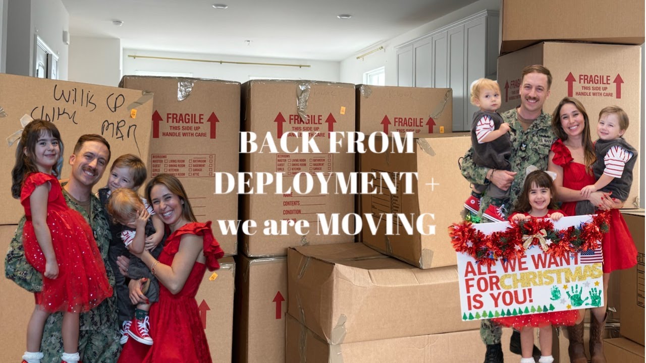 Back from our LAST deployment and we're moving!! - YouTube
