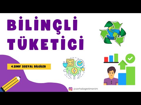 4.Sınıf Sosyal Bilgiler - Bilinçli Tüketici