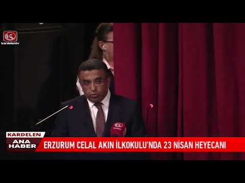 ERZURUM CELAL AKIN İLKOKULU’NDA 23 NİSAN HEYECANI