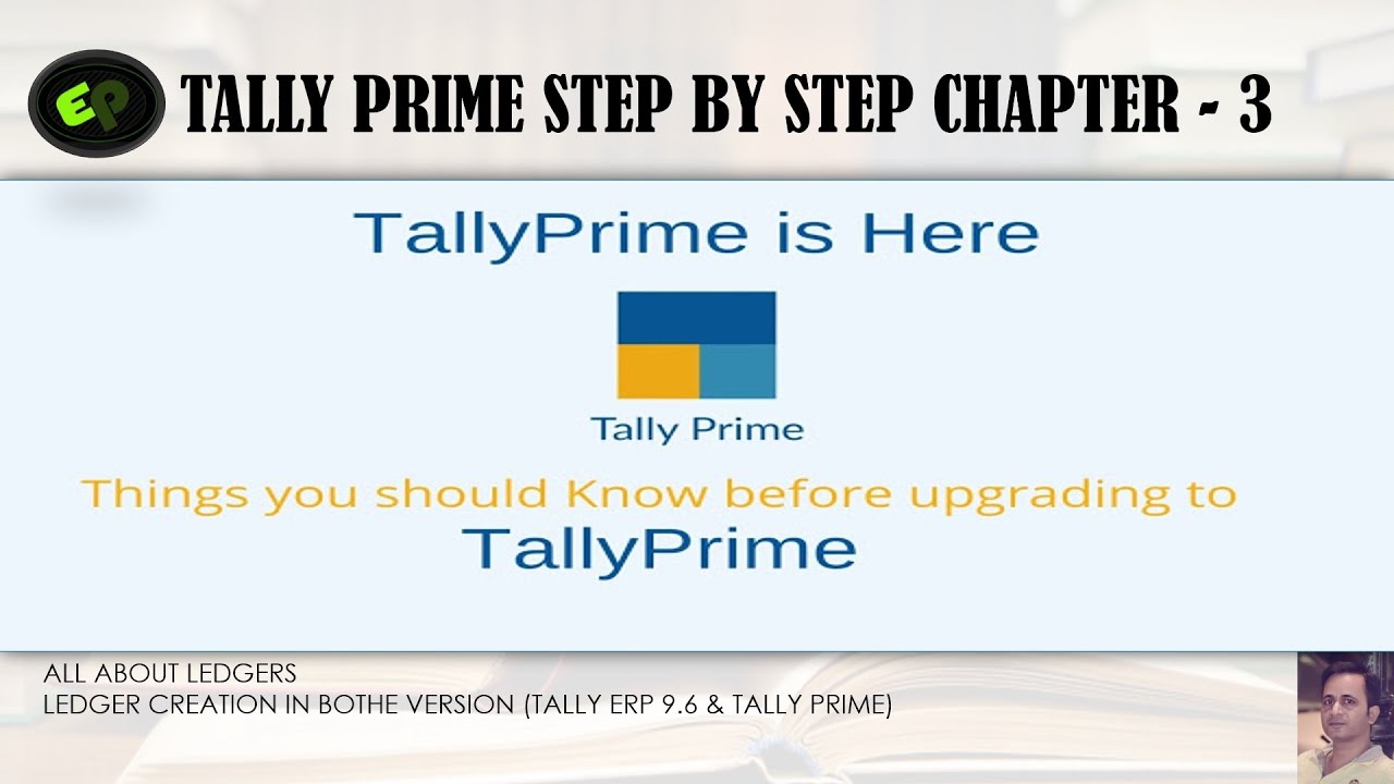 TALLY PRIME STEP BY STEP CHEPTER -3 - YouTube