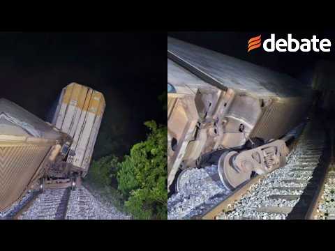 El tren que México presumió al mundo volvió a descarrilar en el mismo punto donde murieron personas