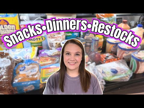 💥REALISTIC $170 Grocery Haul | Family Meals, Pantry Restock & Weekly Menu