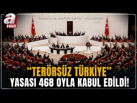 Çerçeve Yasa Rekor Oyla Kabul Edildi! | A Haber