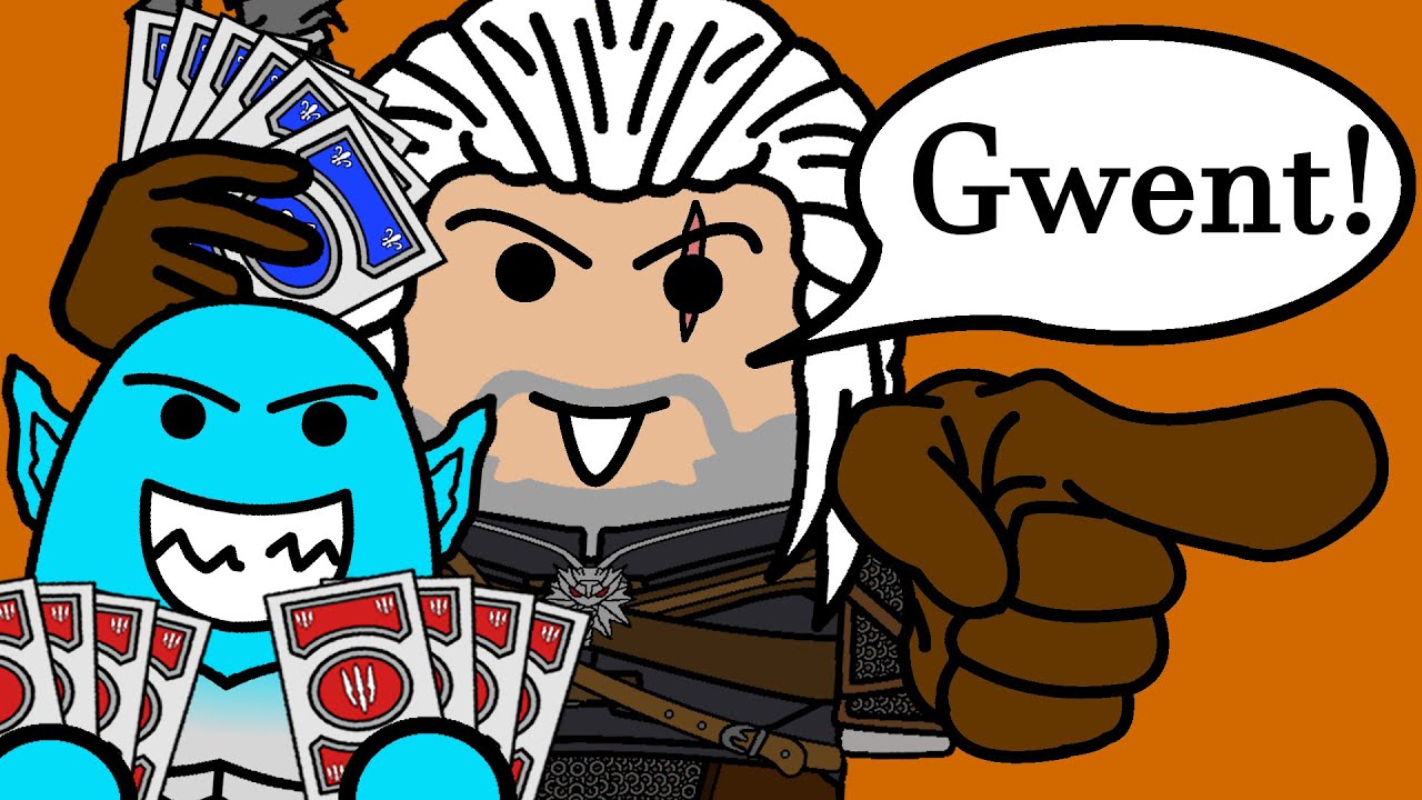 Geralt Of Rivia playing gwent with drowners (witcher 3 meme) - YouTube