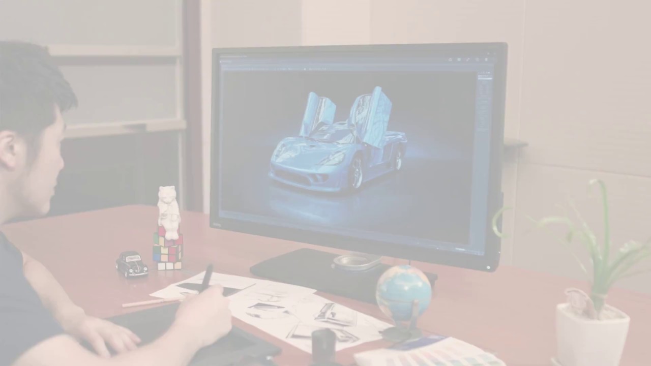 BenQ Designer Monitor - How To Set Up Animation Mode - YouTube