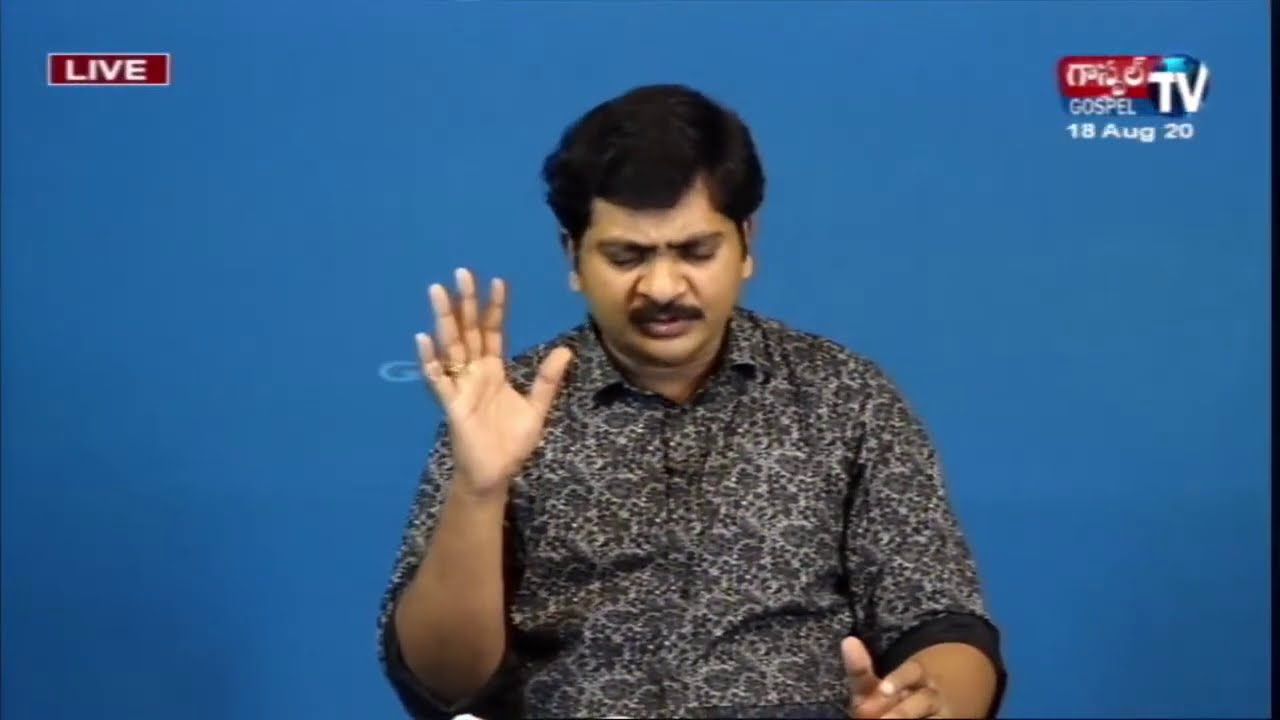 ll Bro. V. Pavan Paul ll | Gospel Tv || Christian Messages || Jesus ...