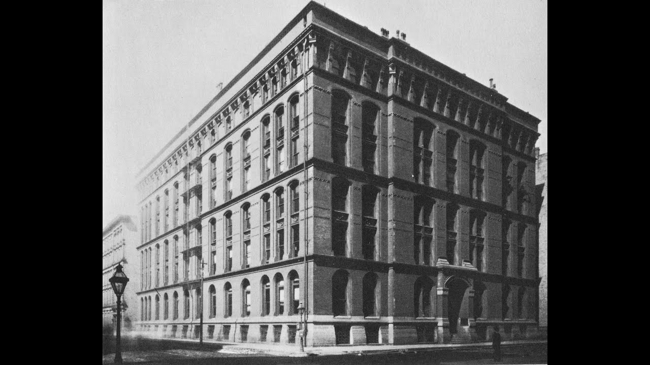Edificio Burlington en Chicago (1881) John W. Root - YouTube
