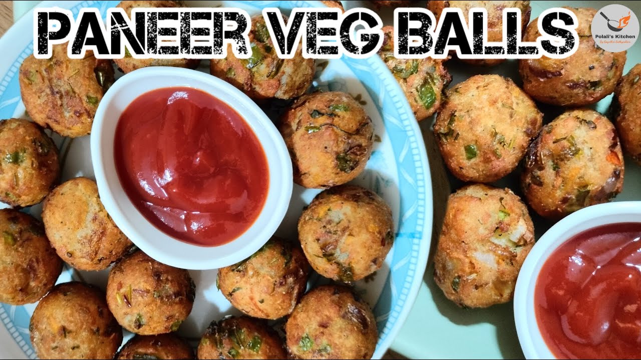 Paneer Veg Balls Recipe|How to make Paneer balls|Easy&Tasty evening ...