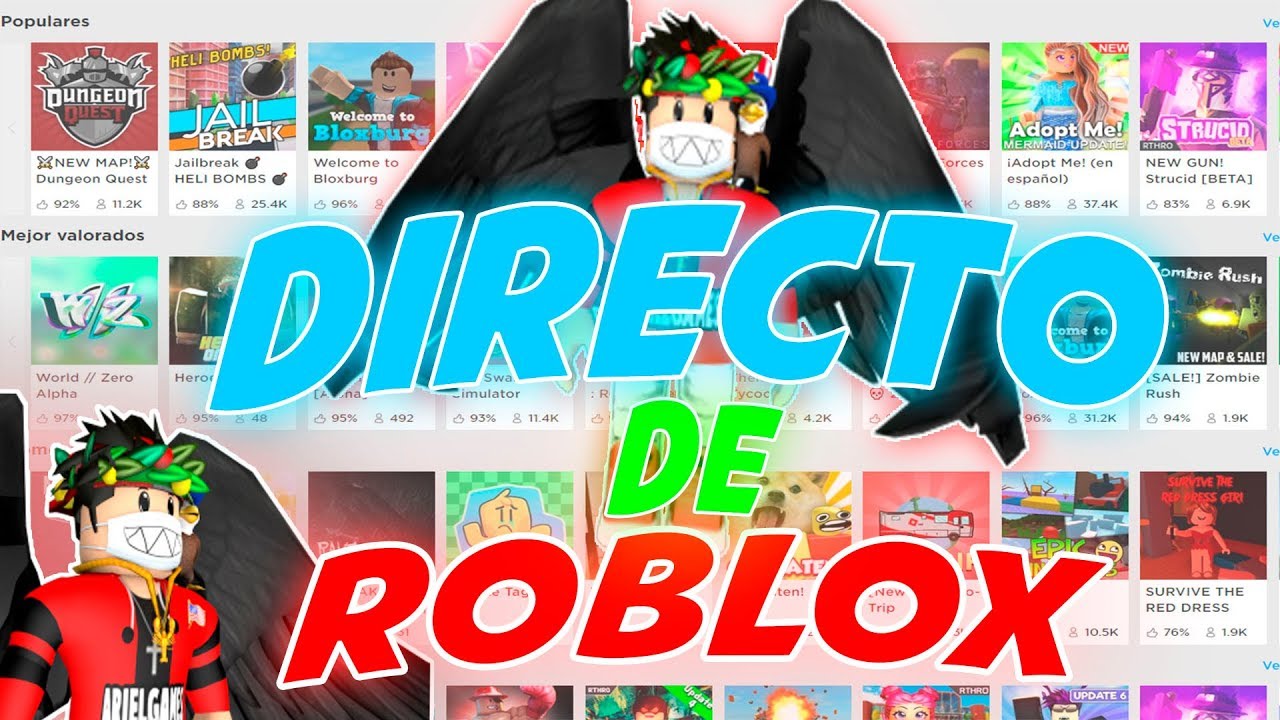 🔴🔵Directo🔵🔵 REGALANDO ROBUX🔵JUGANDO ROBLOX🔵//ROAD 7,300K - YouTube