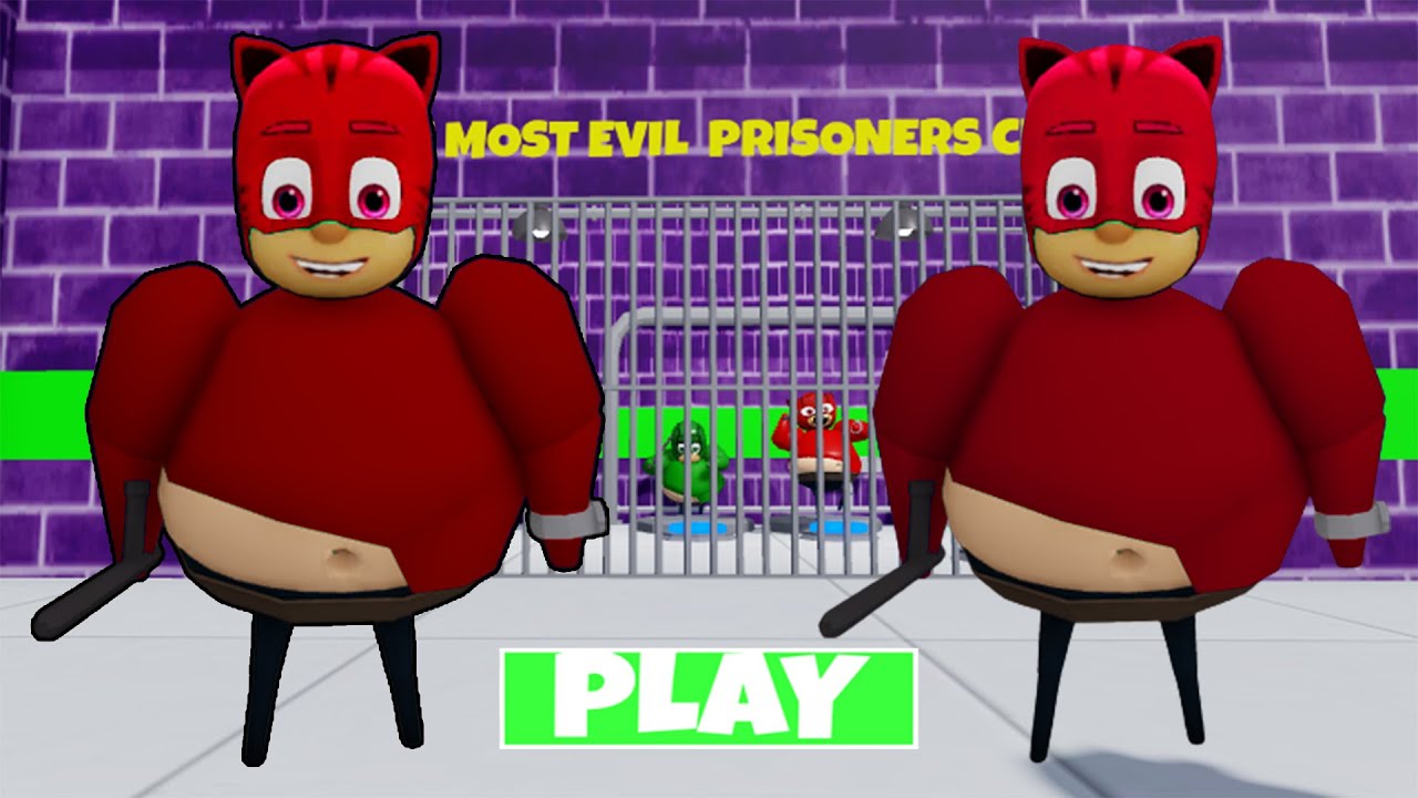 SECRET UPDATE | Playing As EVIL CATBOY BARRY in PIJAMAS MASK BARRY'S ...