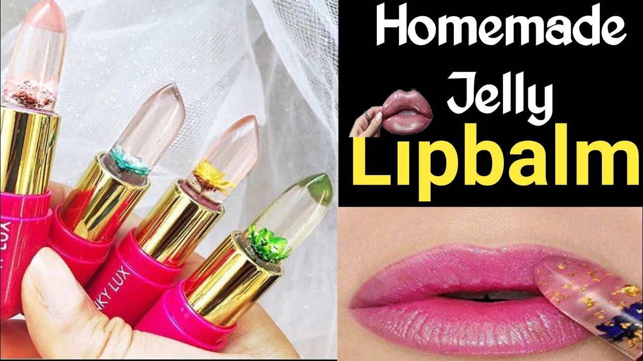 how to make jelly lip balm at home use only two ingredients ||DIY Candy ...