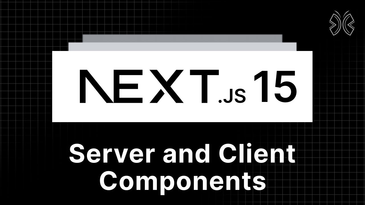 Next.js 15 Tutorial - 52 - Server and Client Components - YouTube