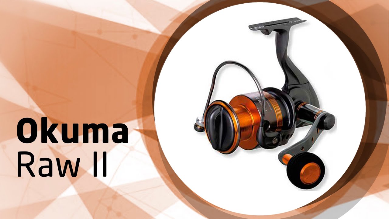 Безынерционная катушка Okuma Raw II - YouTube