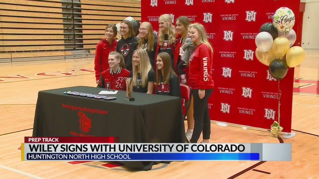 Huntington North's Addy Wiley signs to run at the University of ...