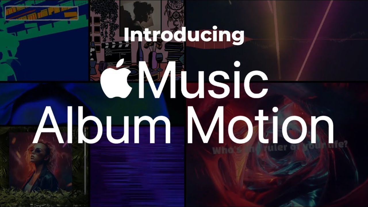 Apple Music Album Motion: available now! - YouTube