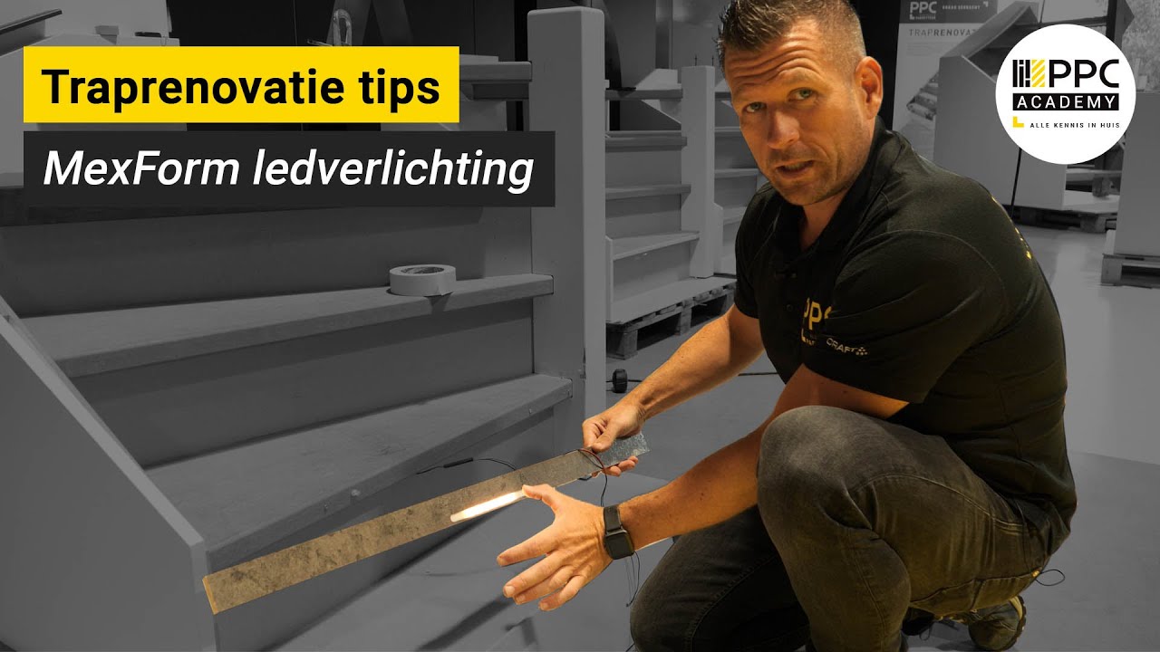 Traprenovatie tips - Aflevering 8: MexForm verlichting installeren ...