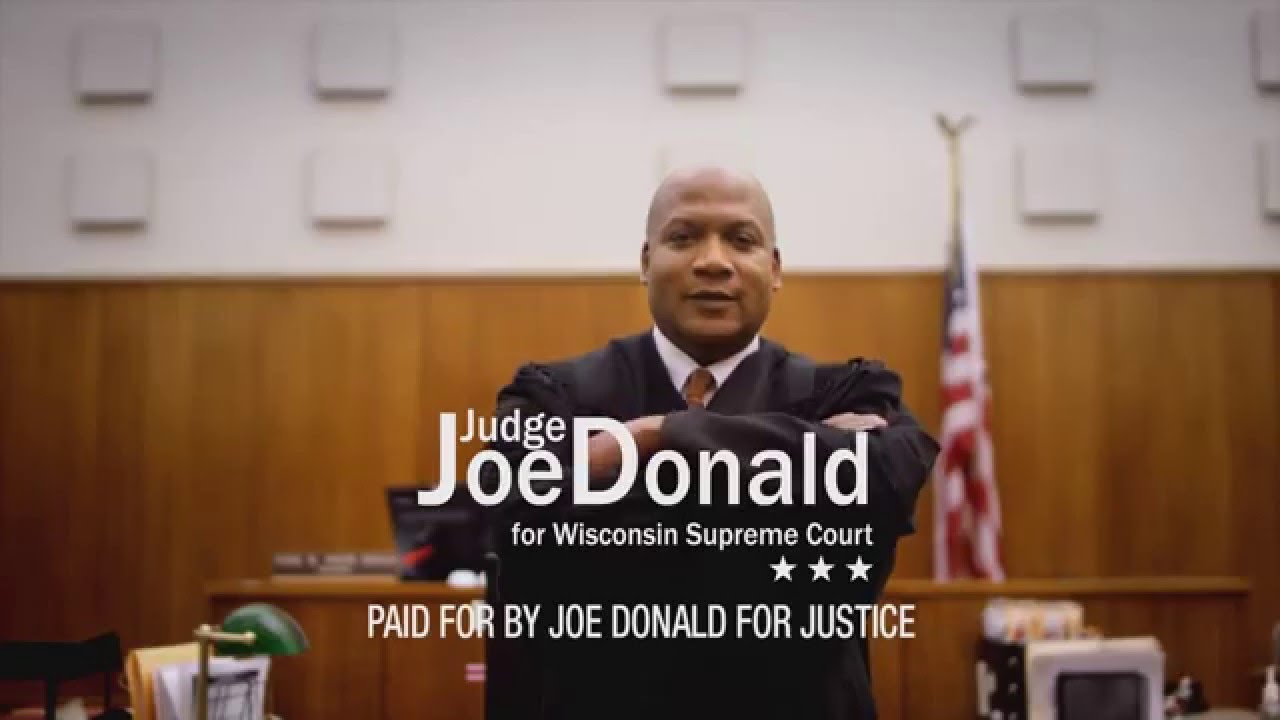 Judge Joe Donald for Justice - Politics Do Not Apply - YouTube