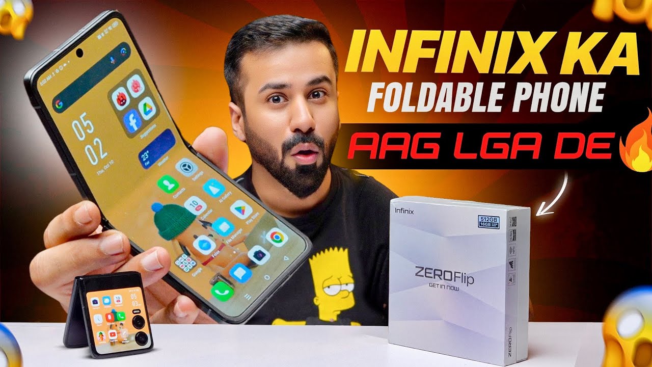 Yeh To Fire ha 🔥Infinix Ka Foldable Phone | Infinix Zero Flip unboxing ...