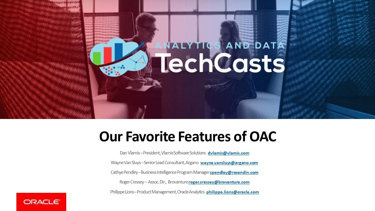 AnDOUC TechCast 2023-12-14 Our Favorite Features of OAC in Nov. 2023 Update - YouTube