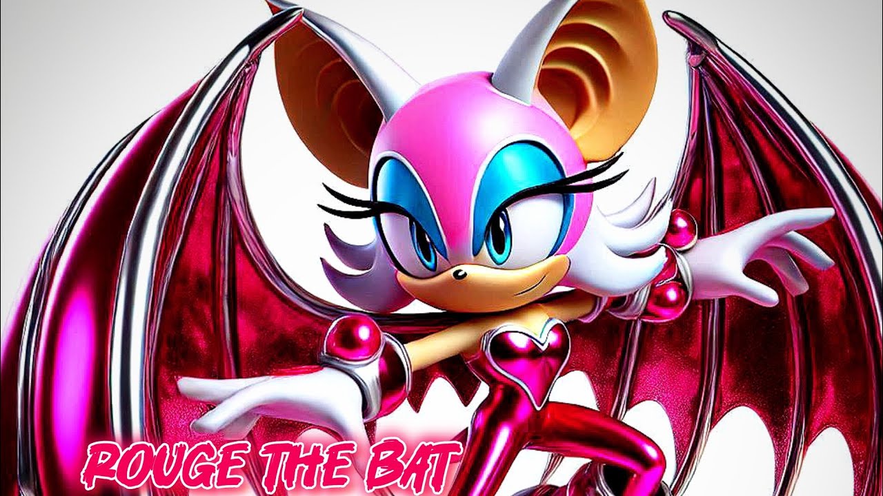 Rouge the bat, the treasure hunter and diamond thief with charm - YouTube