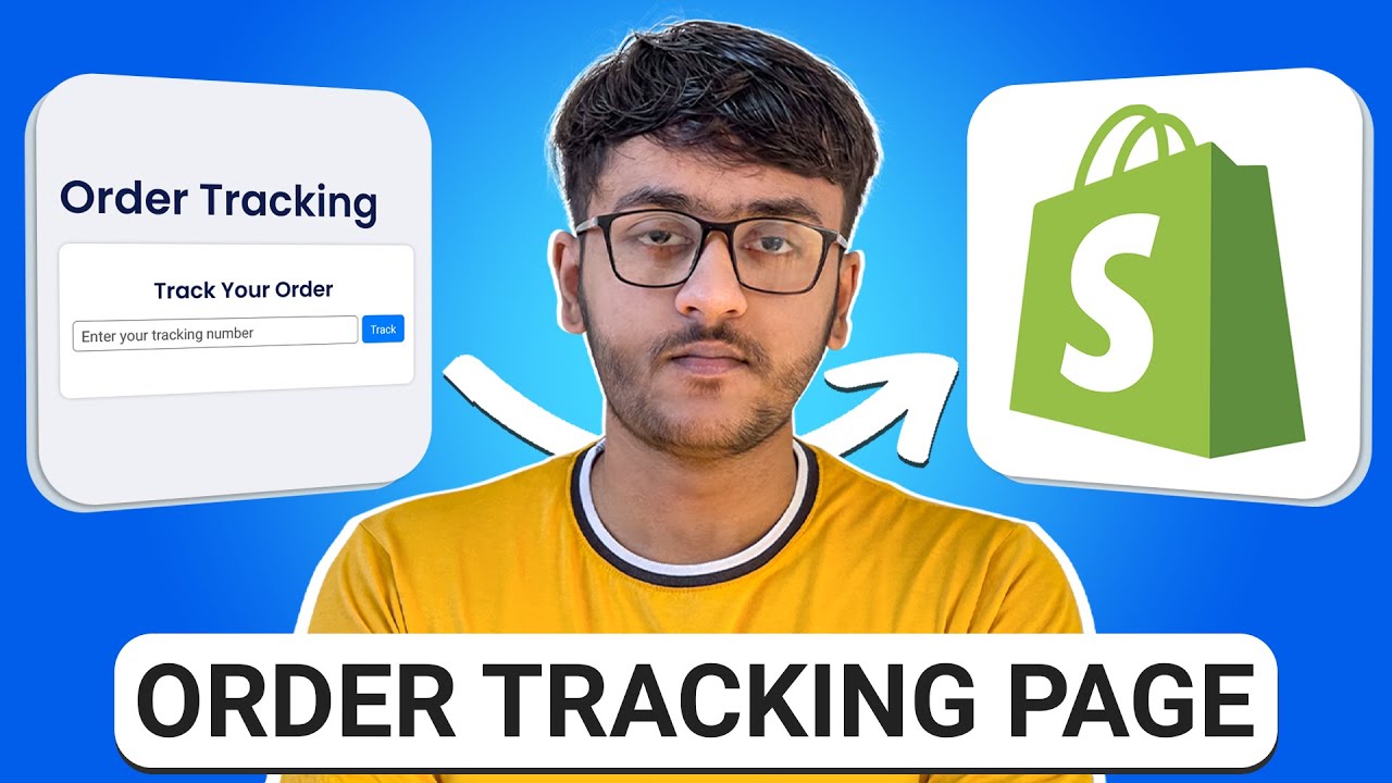 How To Add Order Tracking Page On Shopify (2025) - Quick Tutorial - YouTube
